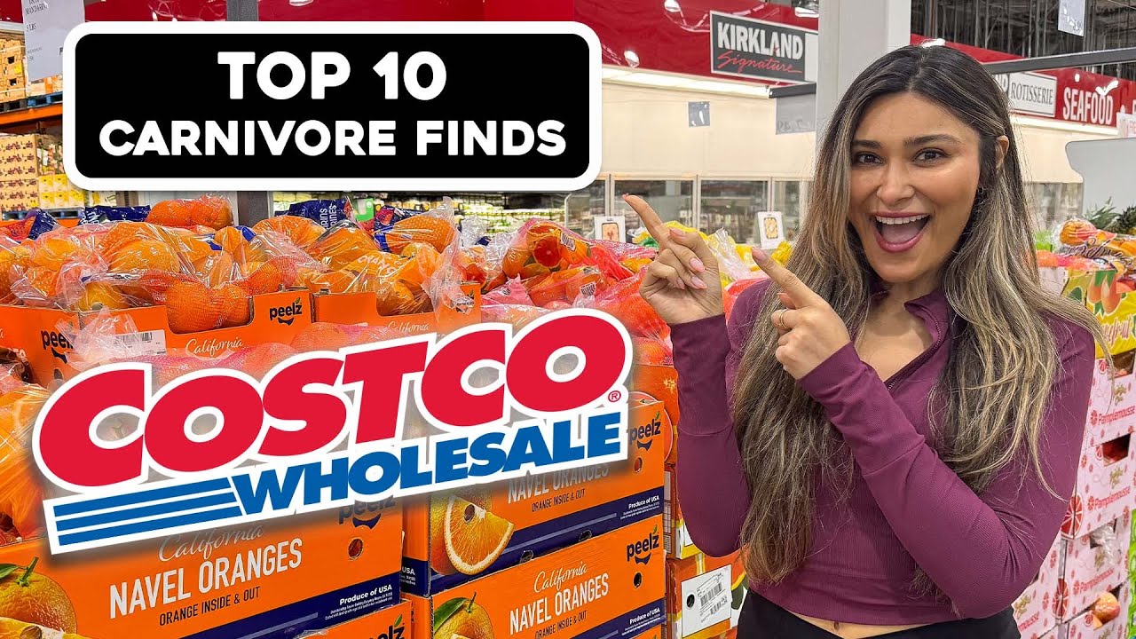 Top 10 High Protein Foods at Costco I Weightloss | Carnivore | Keto ...